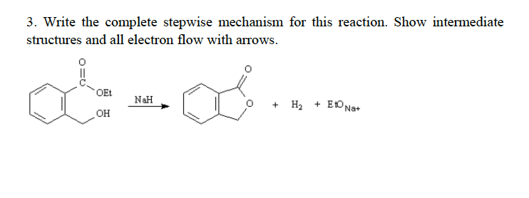 Solved Write the complete stepwise mechanism for this | Chegg.com