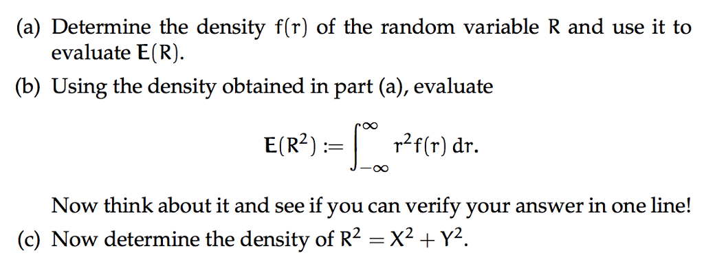 Solved Let X and Y be zero-mean, unit variance, independent | Chegg.com