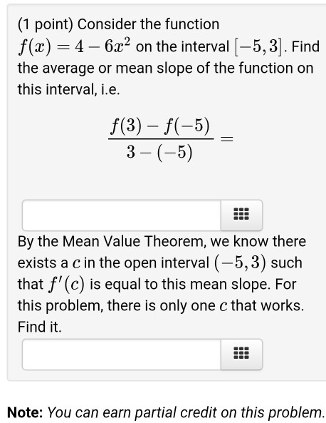 Solved Consider the function f(x) = 4-6x^2 on the interval | Chegg.com
