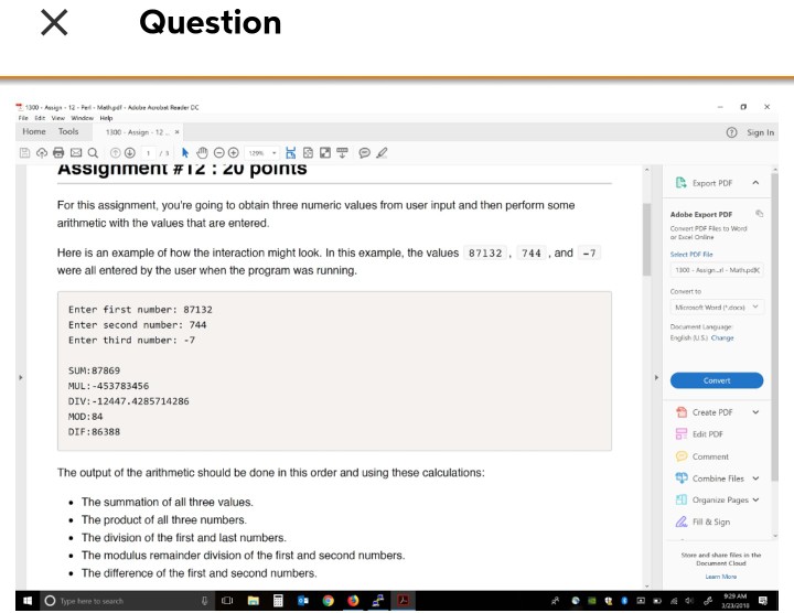 Solved X Question le d Vew Windicw Help Home Tools O Sign In | Chegg.com
