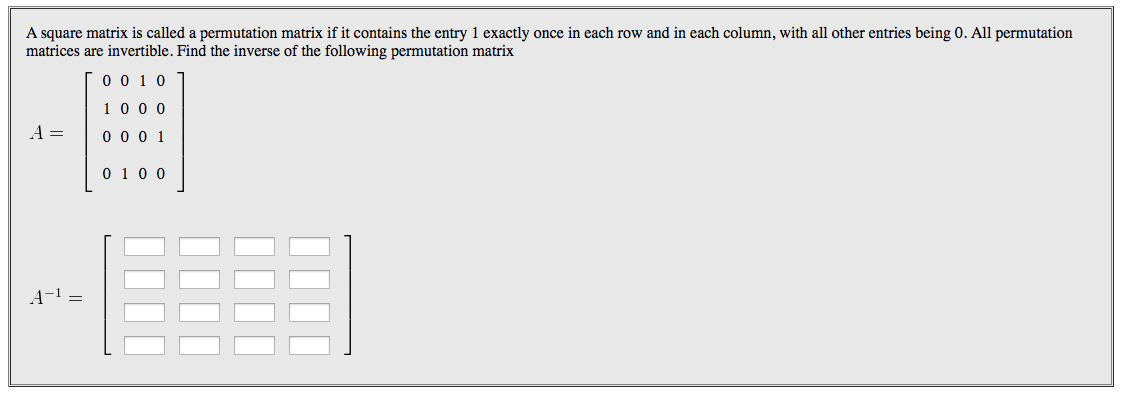 Solved If A = Then A-1 = Given b = solve Ax = b. x = A | Chegg.com