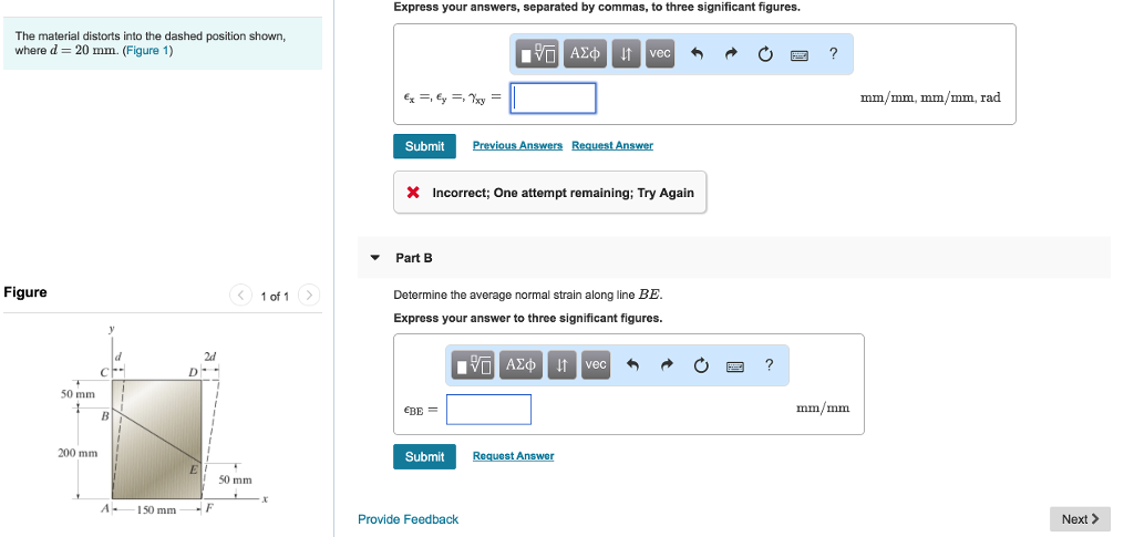 Solved Express your answers, separated by commas, to three | Chegg.com