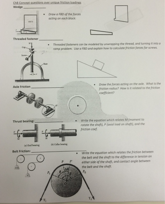 Solved Draw a FBD of the forces acting on each block: | Chegg.com