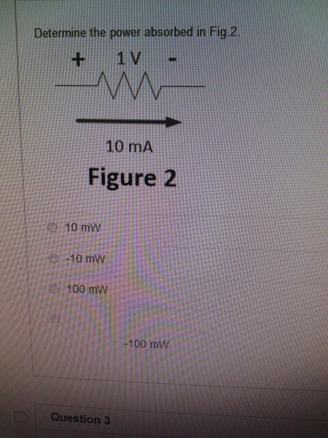 Solved 1)two metallic terminal protude from passive device | Chegg.com