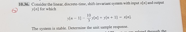 Solved 10.21. Determine the z-transform for each of the | Chegg.com