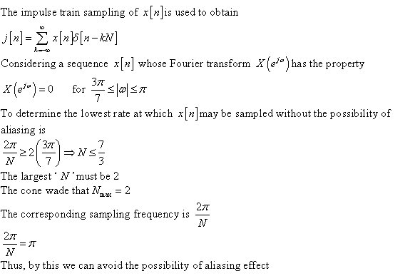 Solved We are asked to find the maximum sampling interval | Chegg.com