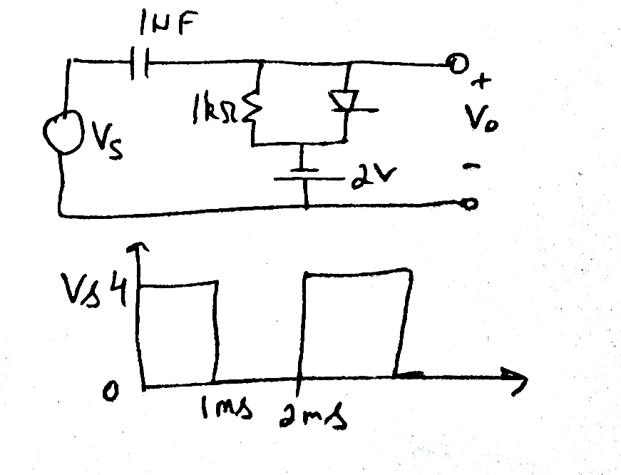 Solved Plot Vo along with Vs: | Chegg.com