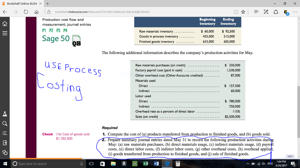 Solved The following additional information describes the | Chegg.com