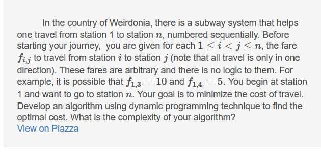 Solved I Need An Algorithm Psedocode For This Problem Also 3759