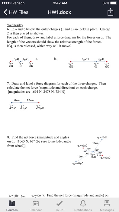 Solved 9:41 AM e...o Verizon 1x 87% K Hw Files HW1.docx | Chegg.com