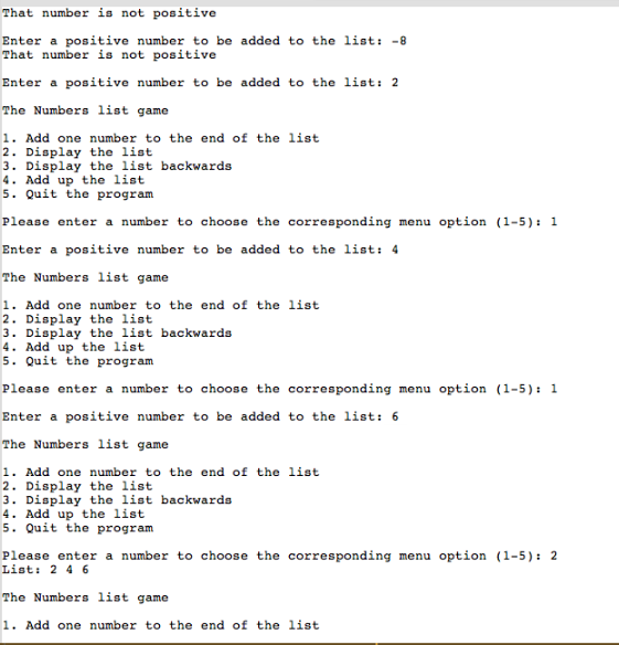 Solved Please create a menu-driven program that offers the | Chegg.com