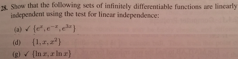 Solved Show that the following sets of infinitely | Chegg.com