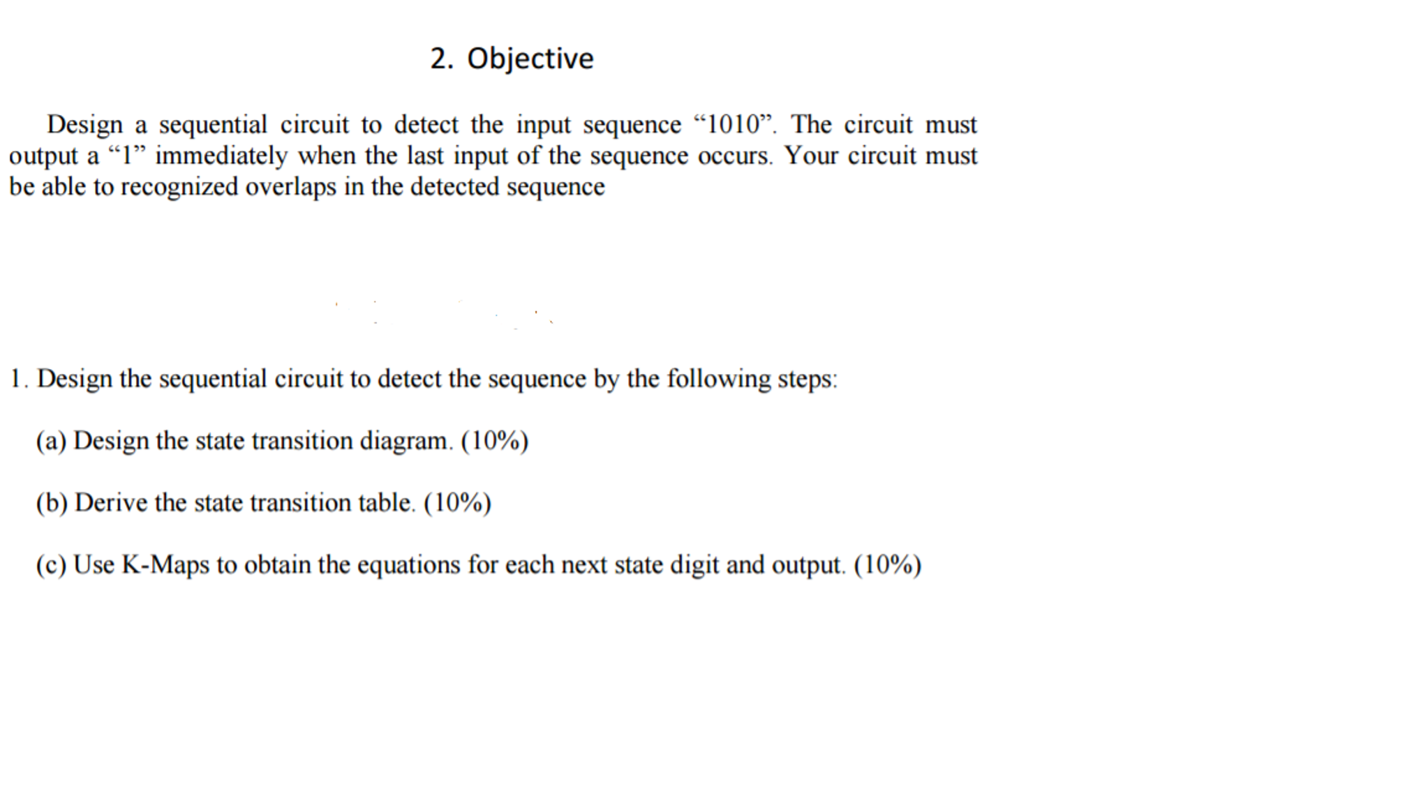 Solved Design A Sequential Circuit To Detect The Input 