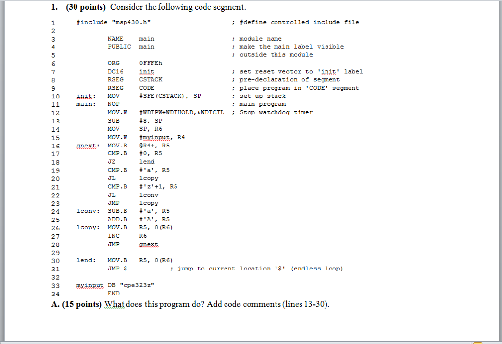Solved Consider the following code segment. What does this | Chegg.com