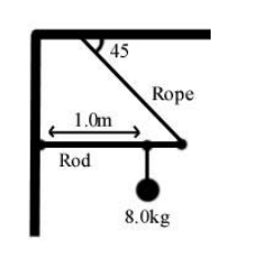 Solved What is the tension in the Rope if the situaiton | Chegg.com