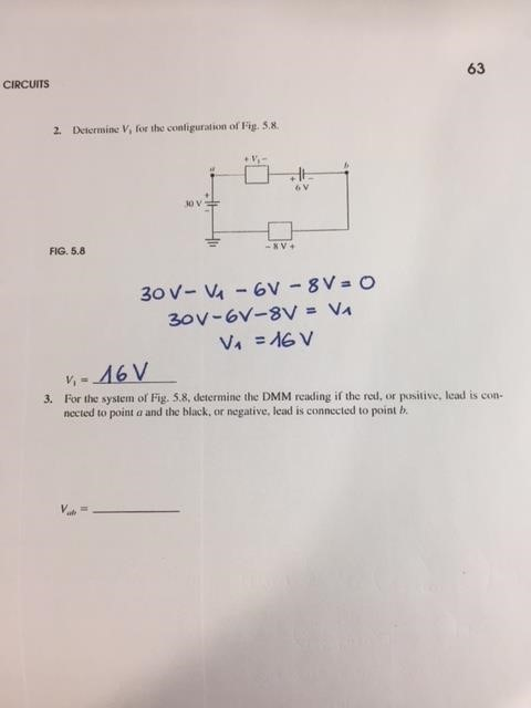 Solved 3. For the system of Fig. 5.8, determine the DMM | Chegg.com