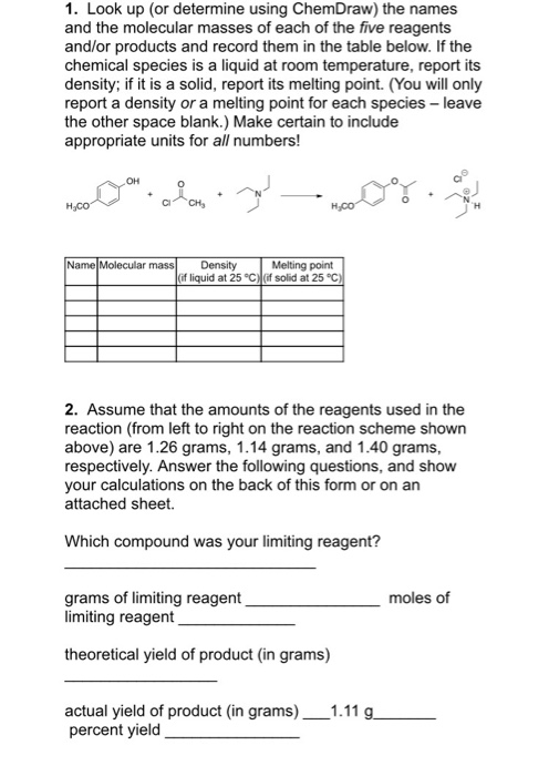 Solved Look up (or determine using ChemDraw) the names and | Chegg.com