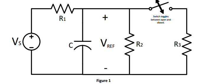 Solved Design R1, R2, R3, and C to meet the following | Chegg.com