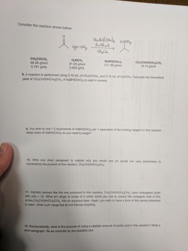 Consider the reaction shown bele 人、반o'yNuawlma, He | Chegg.com
