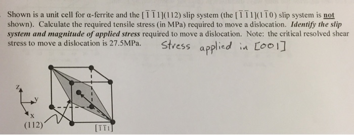 Solved Shown is a unit cell for a-ferrite and the | 1 1 1 | Chegg.com