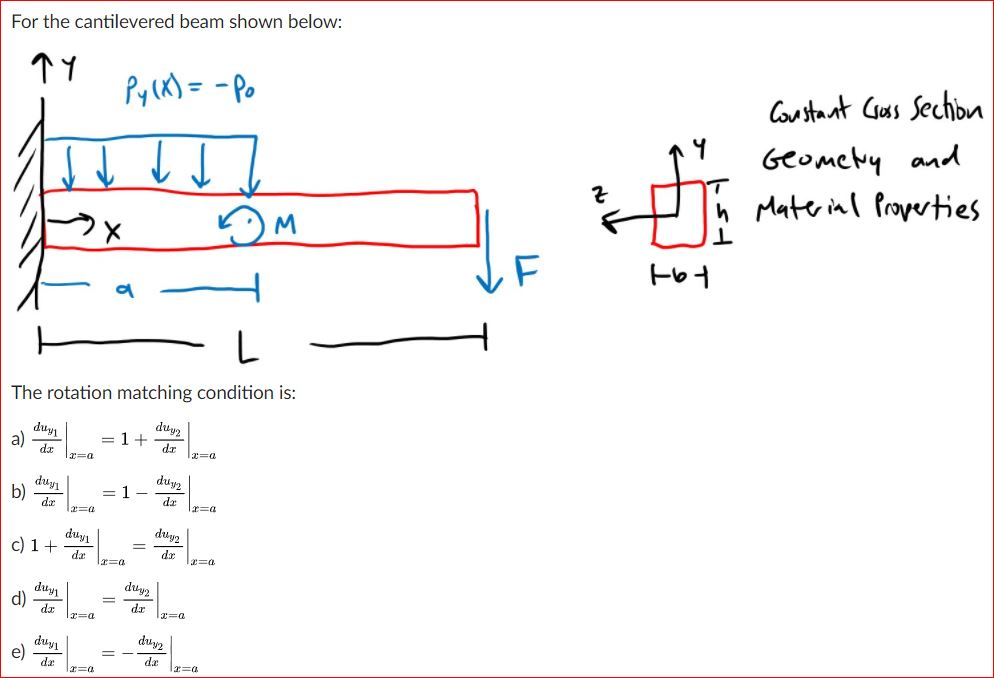 Solved 11 ,0) = sin ( 21 ) Constant Cross Section Geomeboy | Chegg.com
