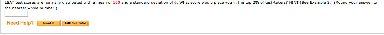 Solved LSAT test scores are normally distributed with a mean | Chegg.com