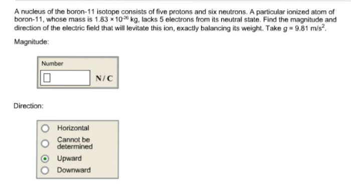 Solved A nucleus of the boron-11 isotope consists of five | Chegg.com