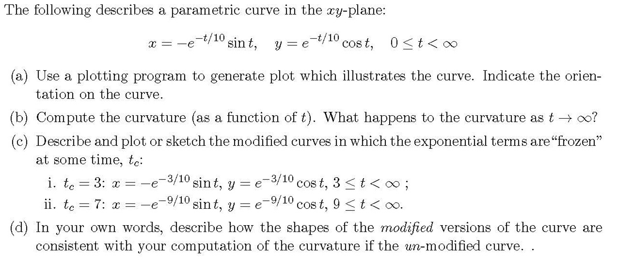 101 Curves Defined By Parametric Equations Youtube