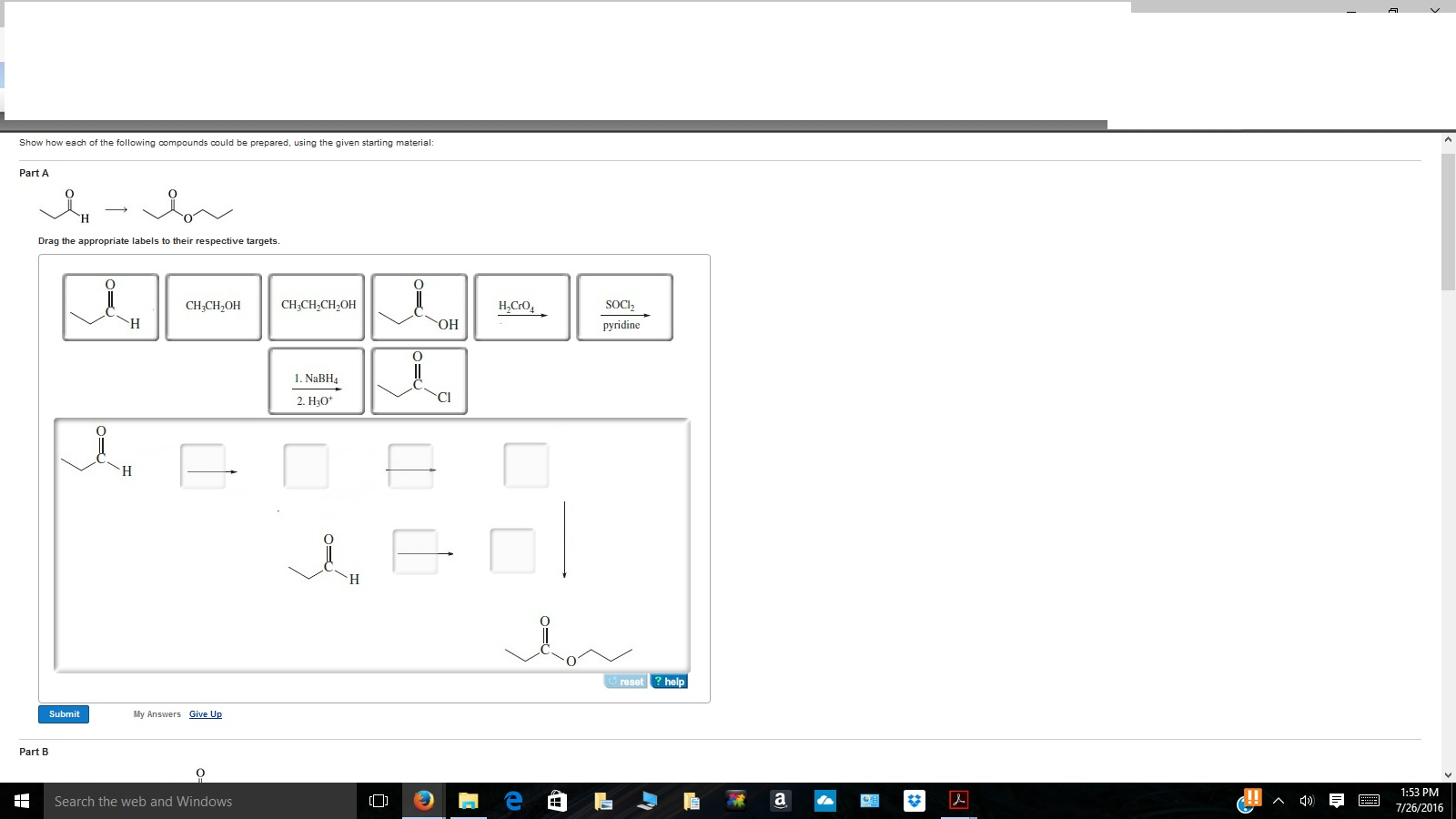 Solved Show how each of the following compounds could be | Chegg.com