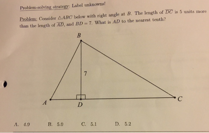 Solved And Then Solve The Same Problem Using Only The Chegg