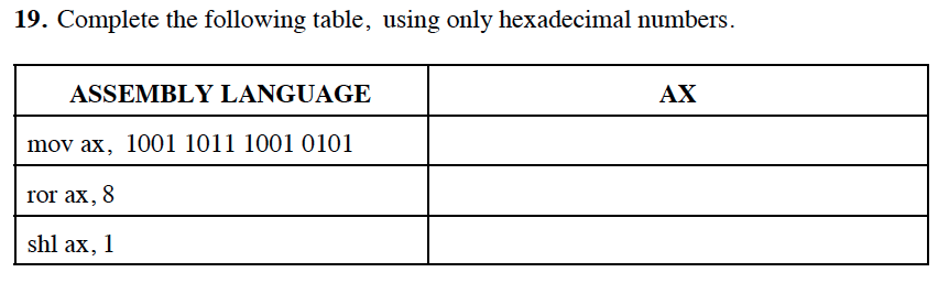 Solved Assume no syntax errors and all partial programs are | Chegg.com