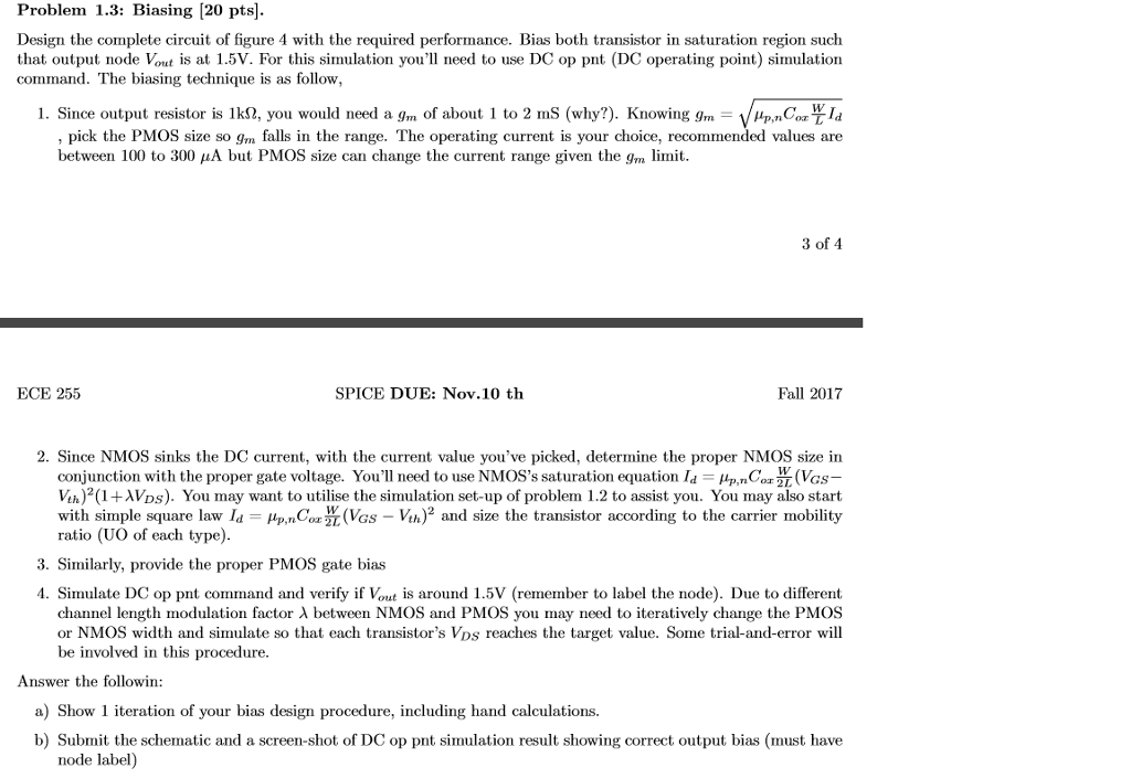 2.1 SPICE Models Before simulating transient | Chegg.com