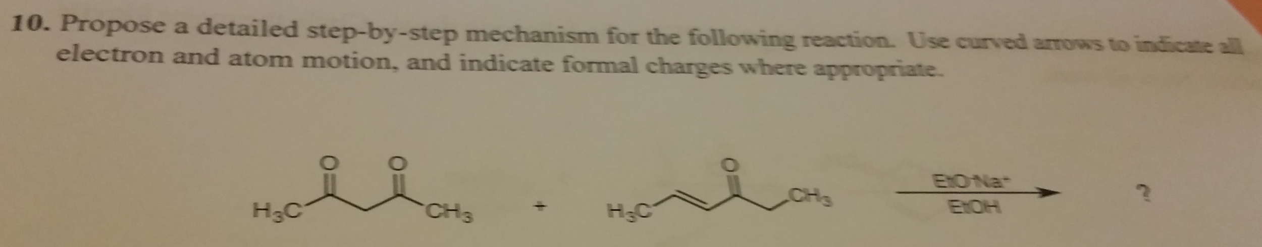 Solved Propose a detailed step-by-step mechanism for the | Chegg.com