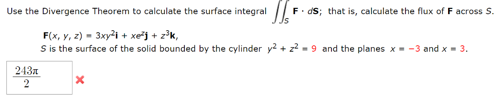 Divergence Calculator