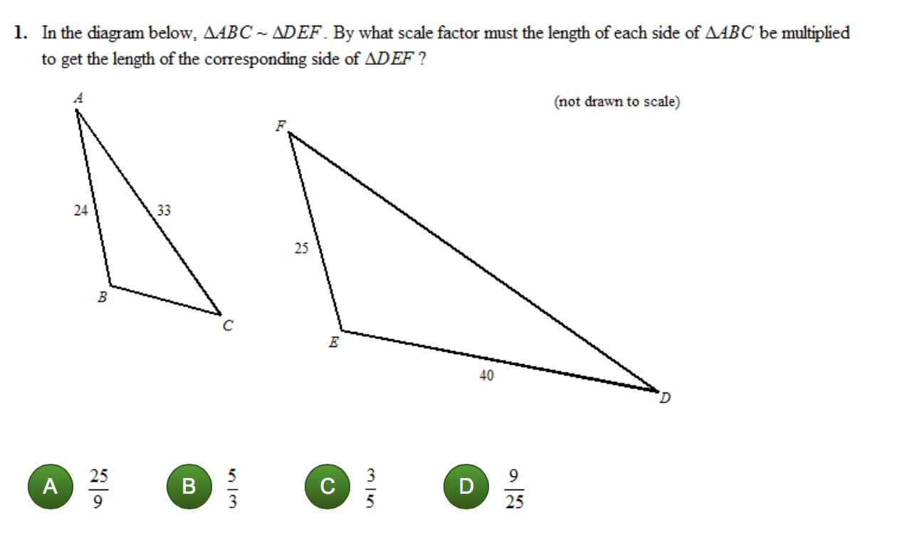 Solved In the diagram below, Delta ABC sim Delta DEF. By | Chegg.com