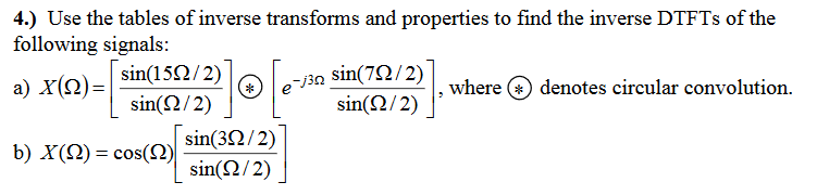 Solved Use the tables of inverse transforms and properties | Chegg.com