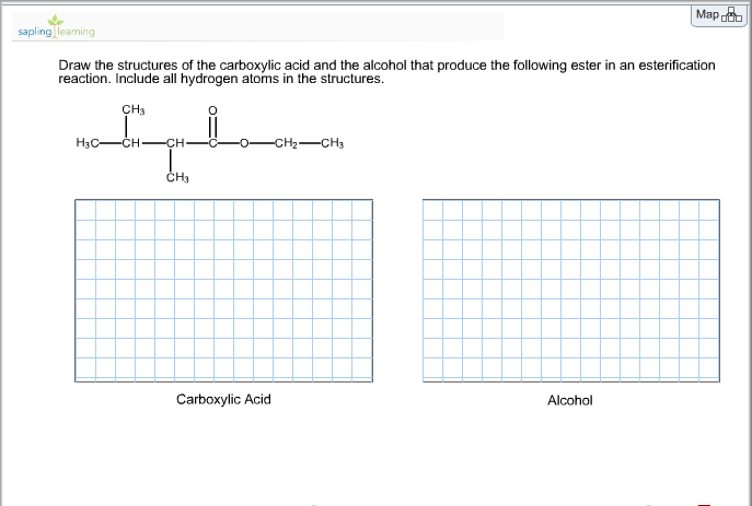 Solved Draw the structures of the carboxylic acid and the | Chegg.com