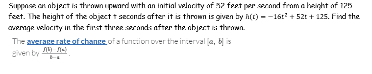 Solved Suppose an object is thrown upward with an initial | Chegg.com