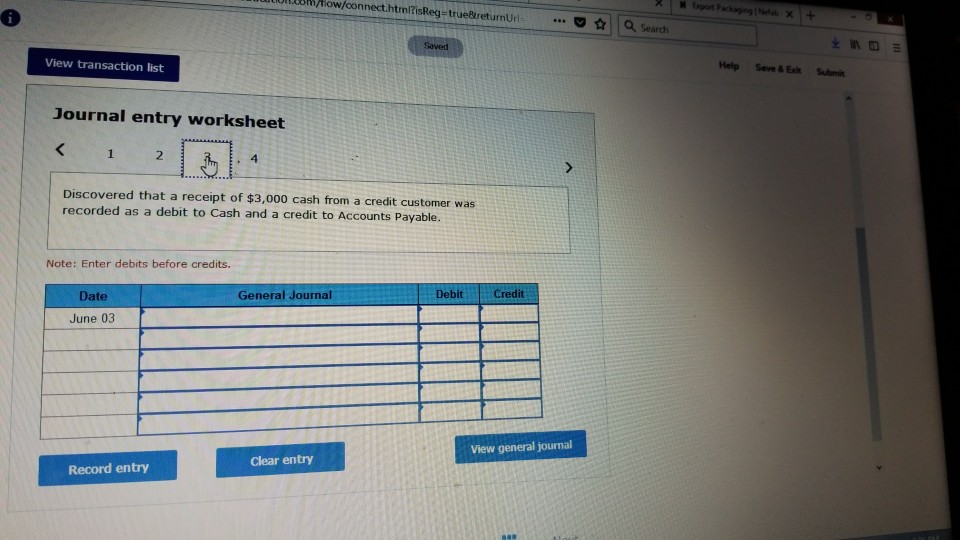 Solved To Search Saved Help Seve &Exit Submit The following | Chegg.com