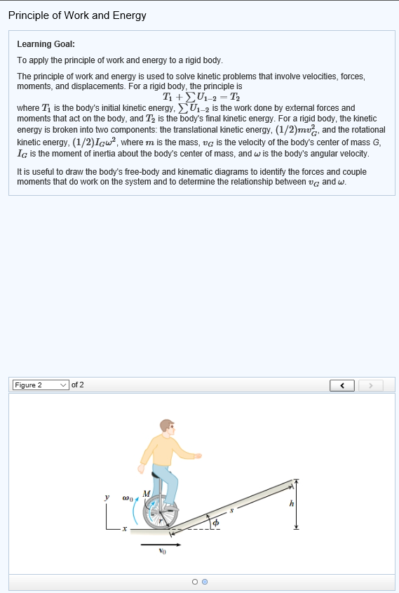 Solved Principle of Work and Energy Learning Goal: To apply | Chegg.com