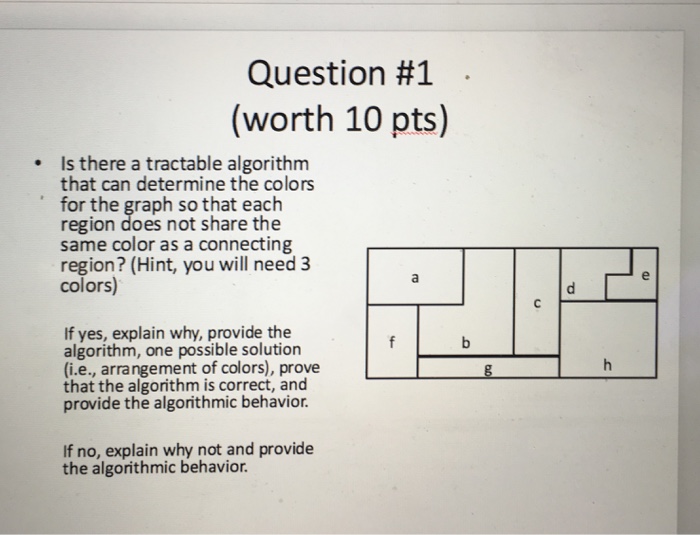 Solved Is There A Tractable Algorithm That Can Determine The