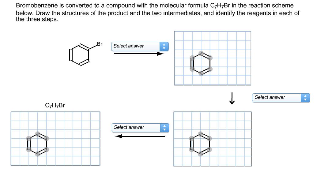 Bromobenzene is converted to a compound with the | Chegg.com
