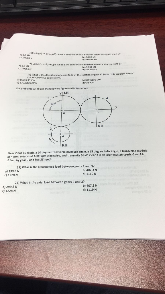 Solved For problems 16-22 use the following picture and i | Chegg.com