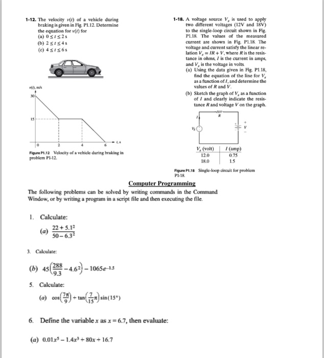 Solved EGR 200: Computer Aided Problem Solving for Engineers | Chegg.com