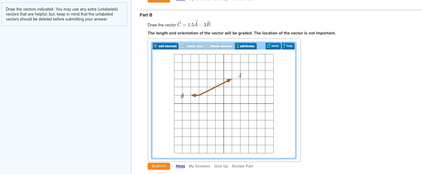 Solved Draw the vectors indicated. You may use any extra | Chegg.com