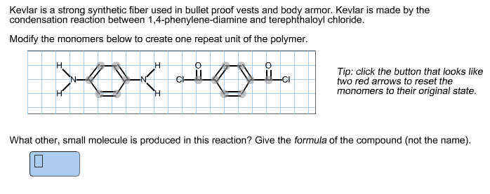 Solved: Kevlar Is A Strong Synthetic Fiber Used In Bullet ... | Chegg.com