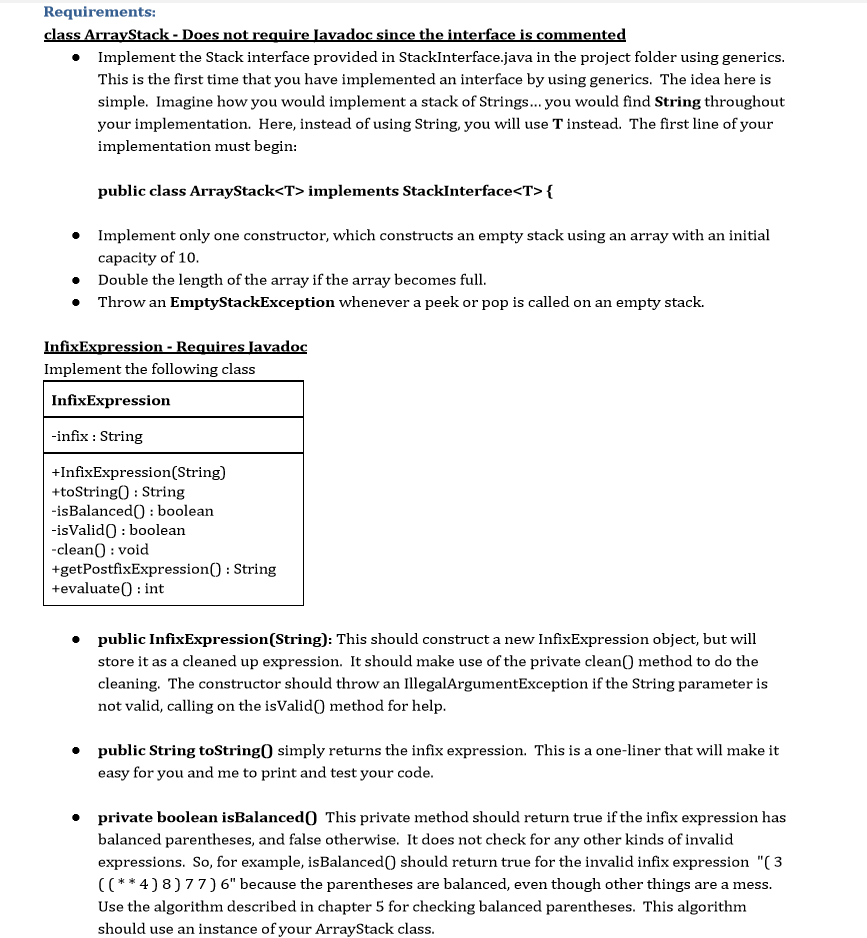 Help Stacks Infix To Postfix Evaluating Checking