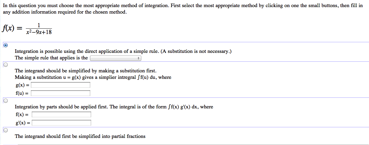 Solved In this question you must choose the most appropriate | Chegg.com