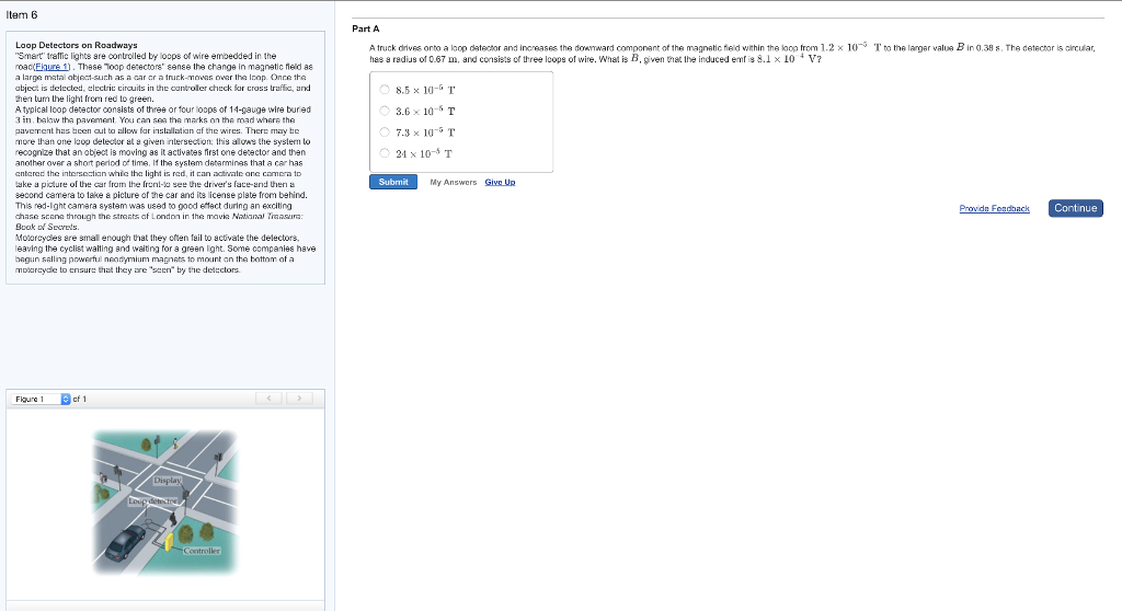 Solved Loop detectors on roadways "Smart" traffic lights | Chegg.com