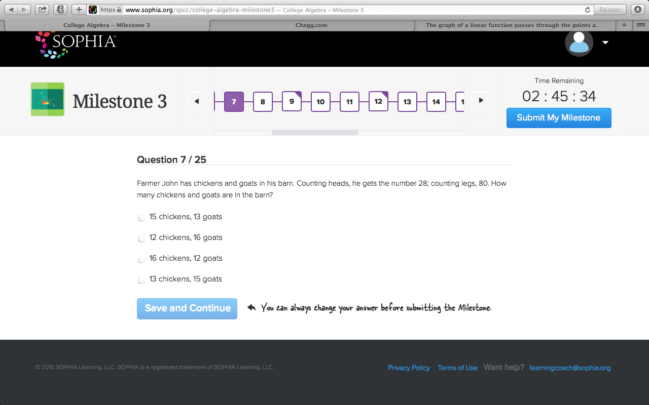 Solved EE https a www.sophia.org | Chegg.com